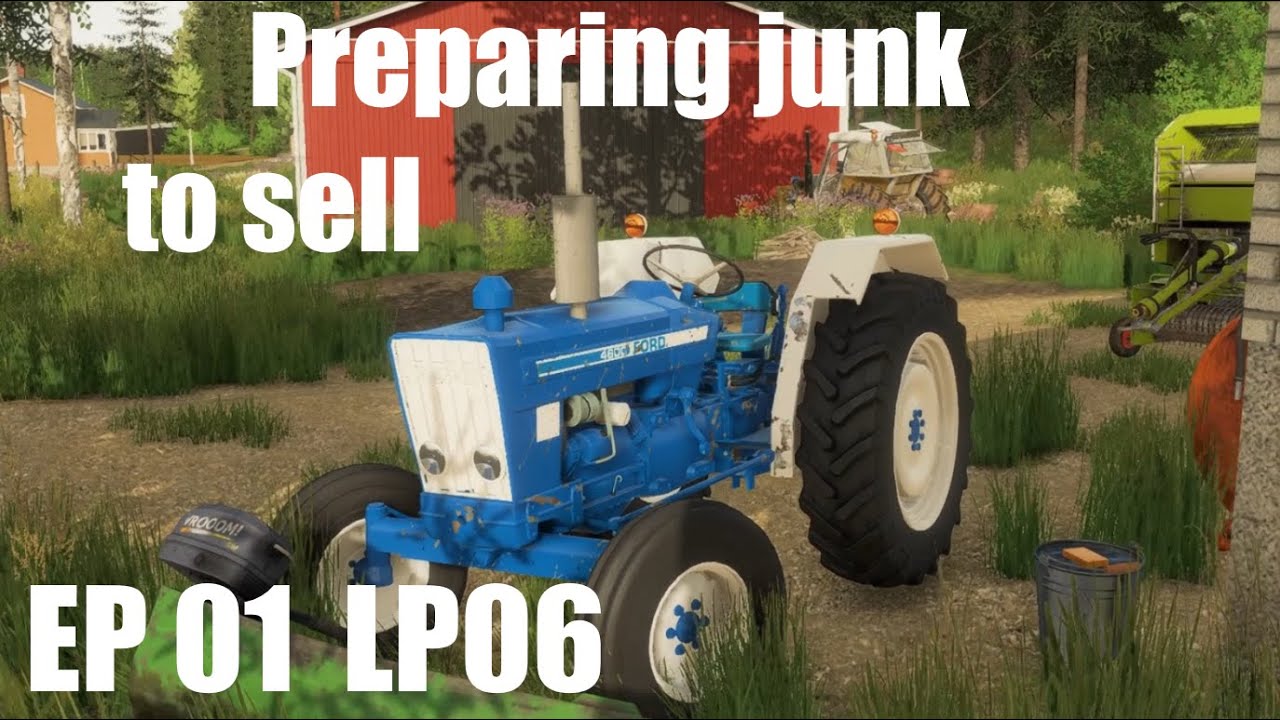 Junk repair and wash | FS22 Niemiskylä LP06 singleplayer - YouTube