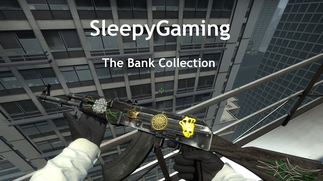 SleepyGaming Gun Collection - The Bank Collection [CS:GO] - YouTube