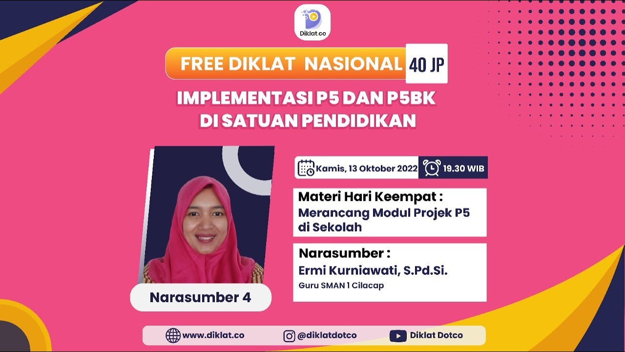 Hari ke #3 Implementasi P5 dan P5BK di Satuan Pendidikan - Merancang ...