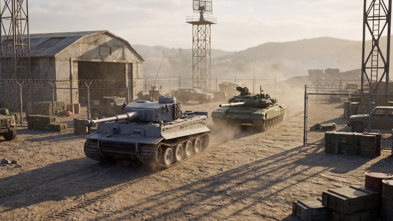 RC Tank Patrol: Miniature Military Base Mission - YouTube