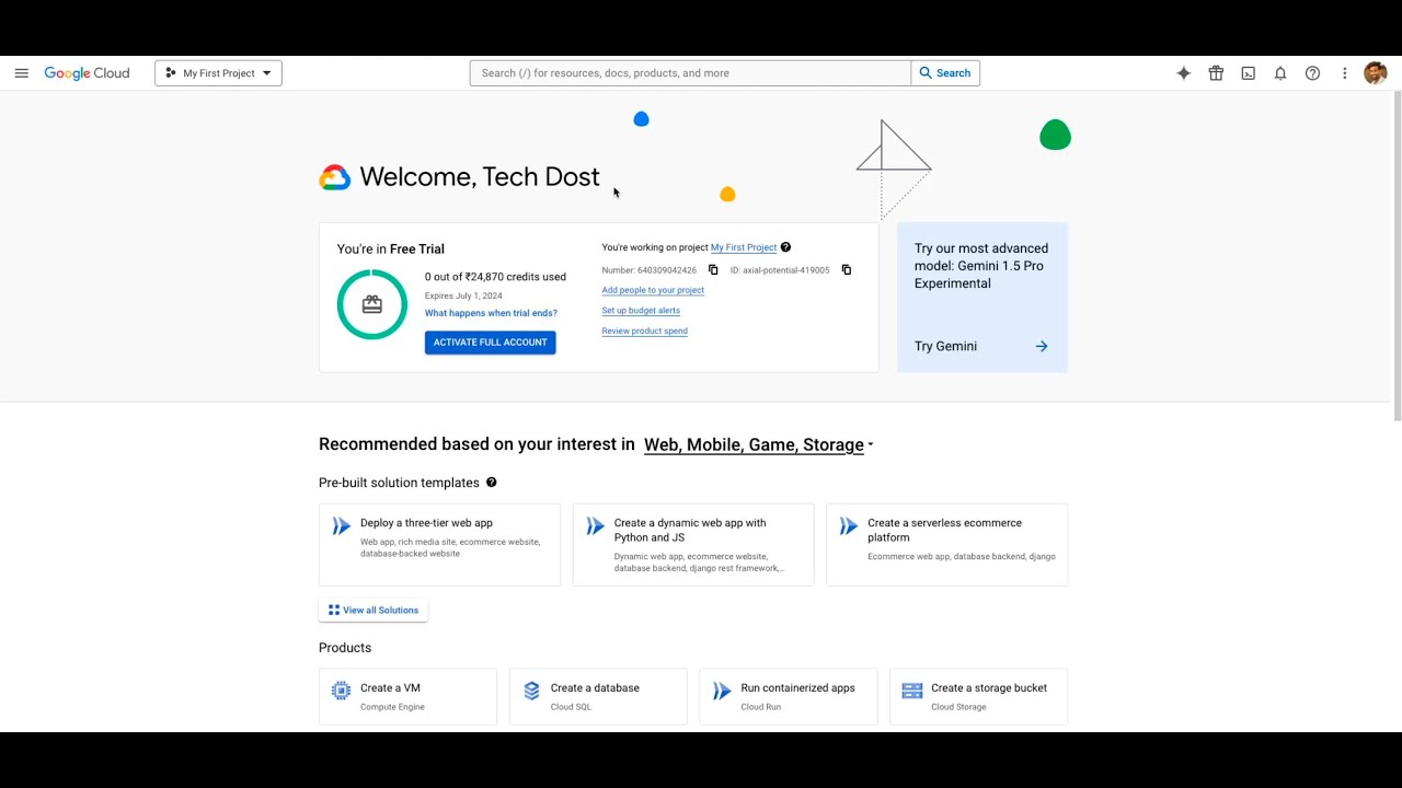 Intro: Google Cloud Platform Console (GCP) in Hinglish - YouTube