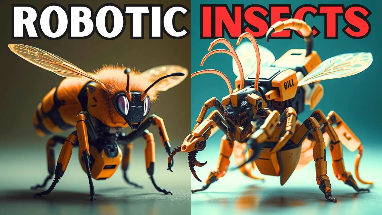 Top 5 Robotic Insects That Will Blow Your Mind! - YouTube