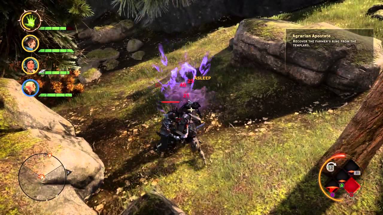 Dragon Age Inquisition combat footage - YouTube