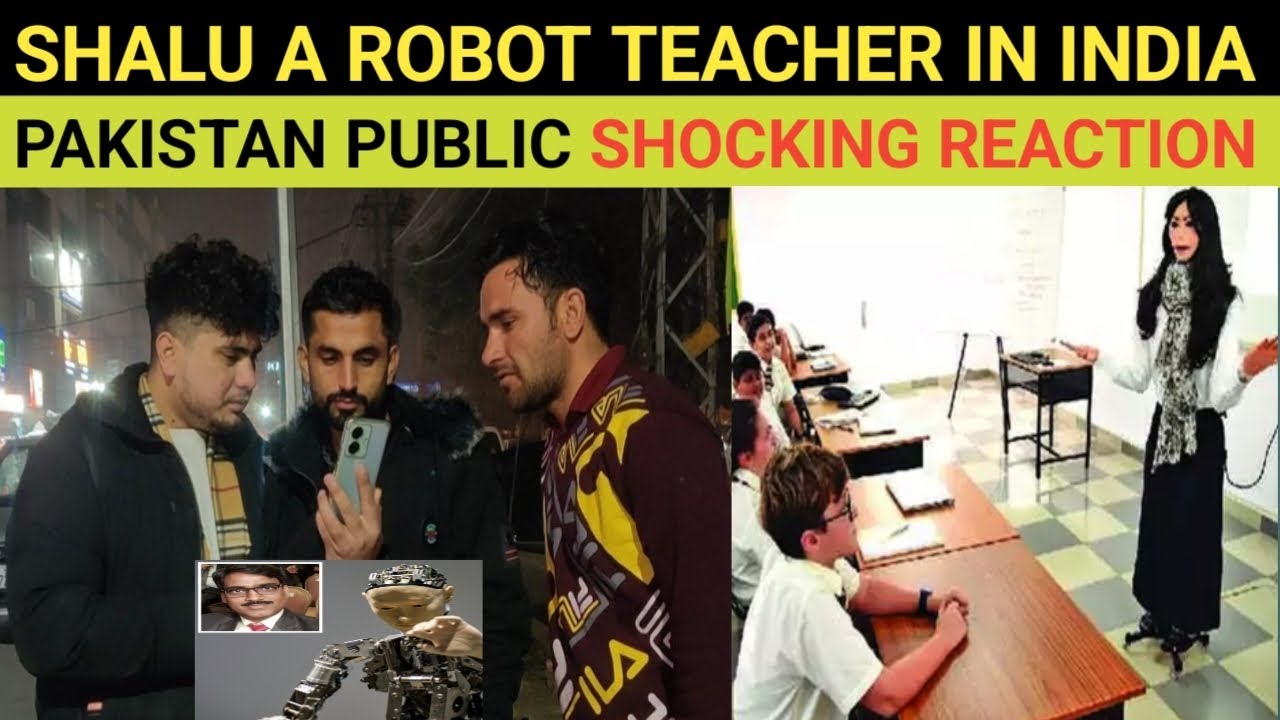 SHALU A ROBOT TEACHER IN INDIA //INDIAN FIRST ROBOTIC TEACHER ...