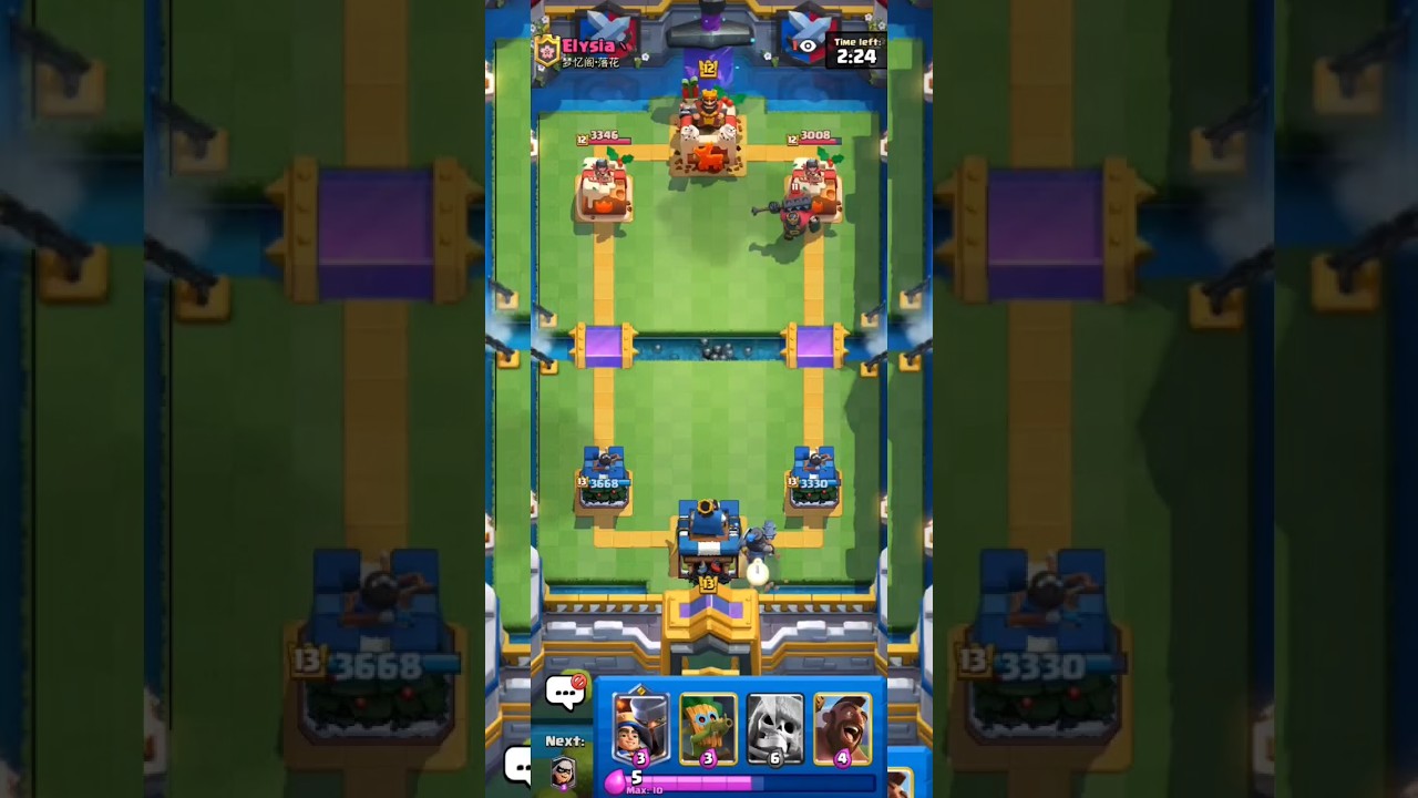 OMG Giant Skeleton and Arrows Combos Gameplay in Clashroyale 😱😱😱 - YouTube