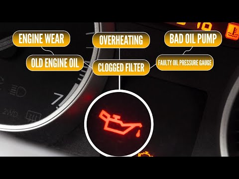 Warning light oil pressure in your car - YouTube
