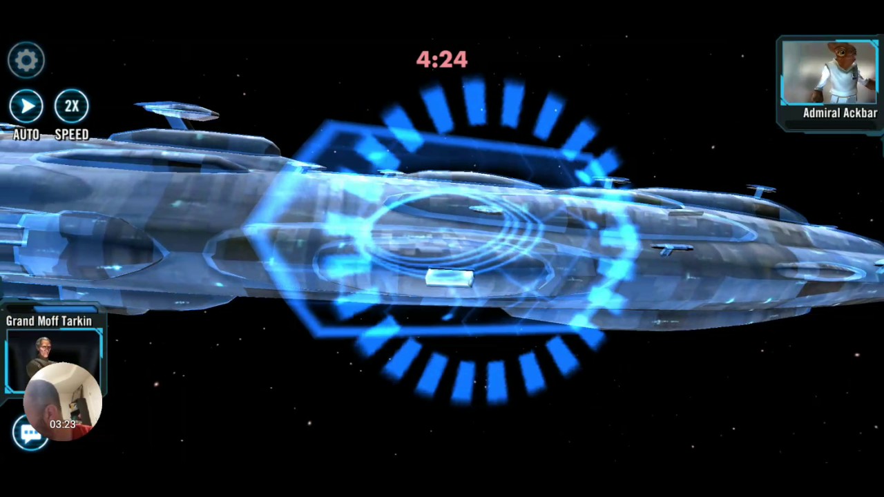 Star Wars: Galaxy of Heroes - Space Battle - YouTube