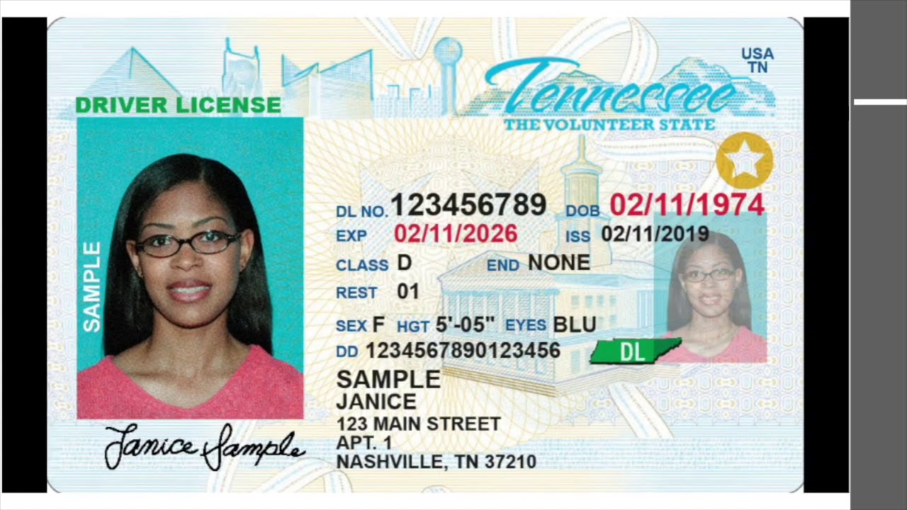 Real ID en el estado de Tennessee - YouTube