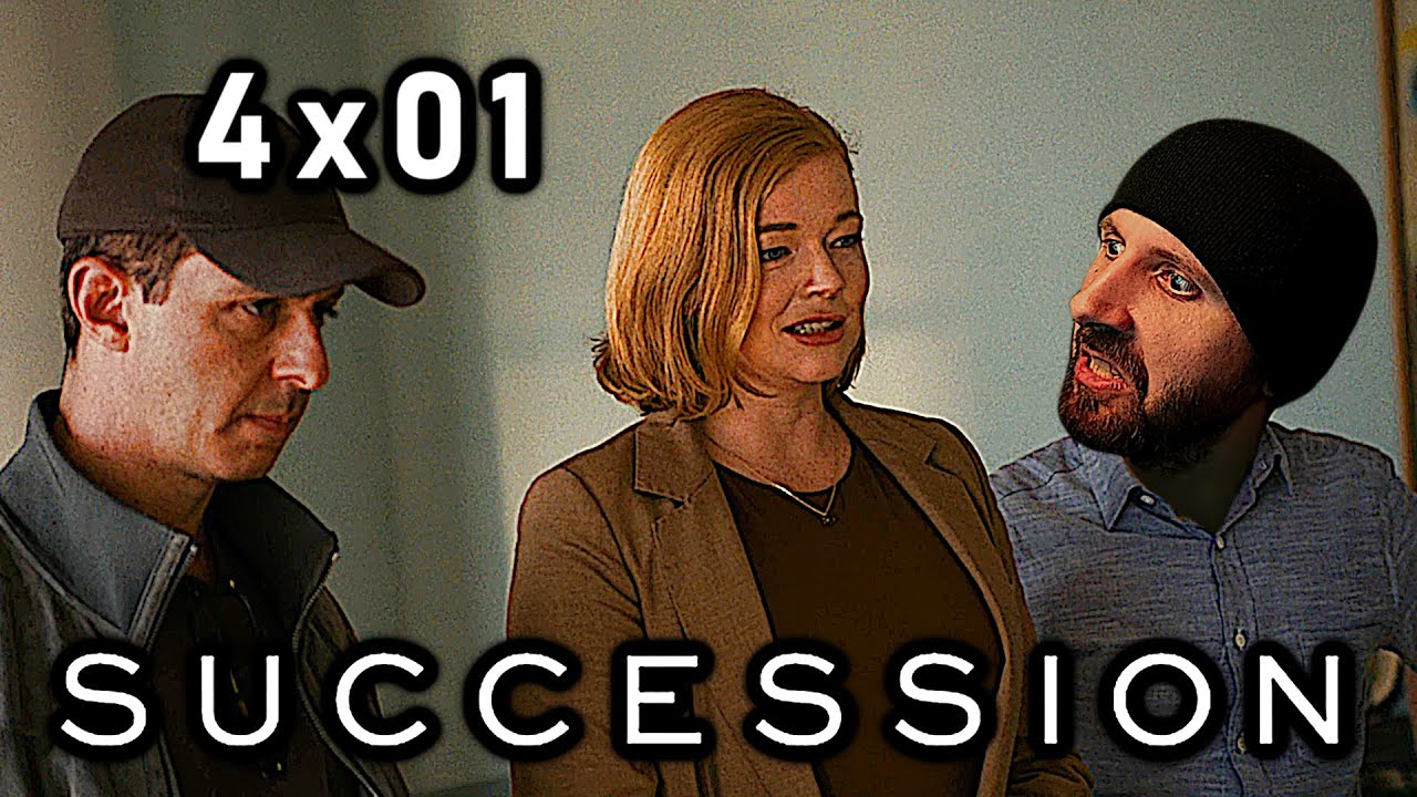REACTION Succession 4x01 - The Munsters - YouTube