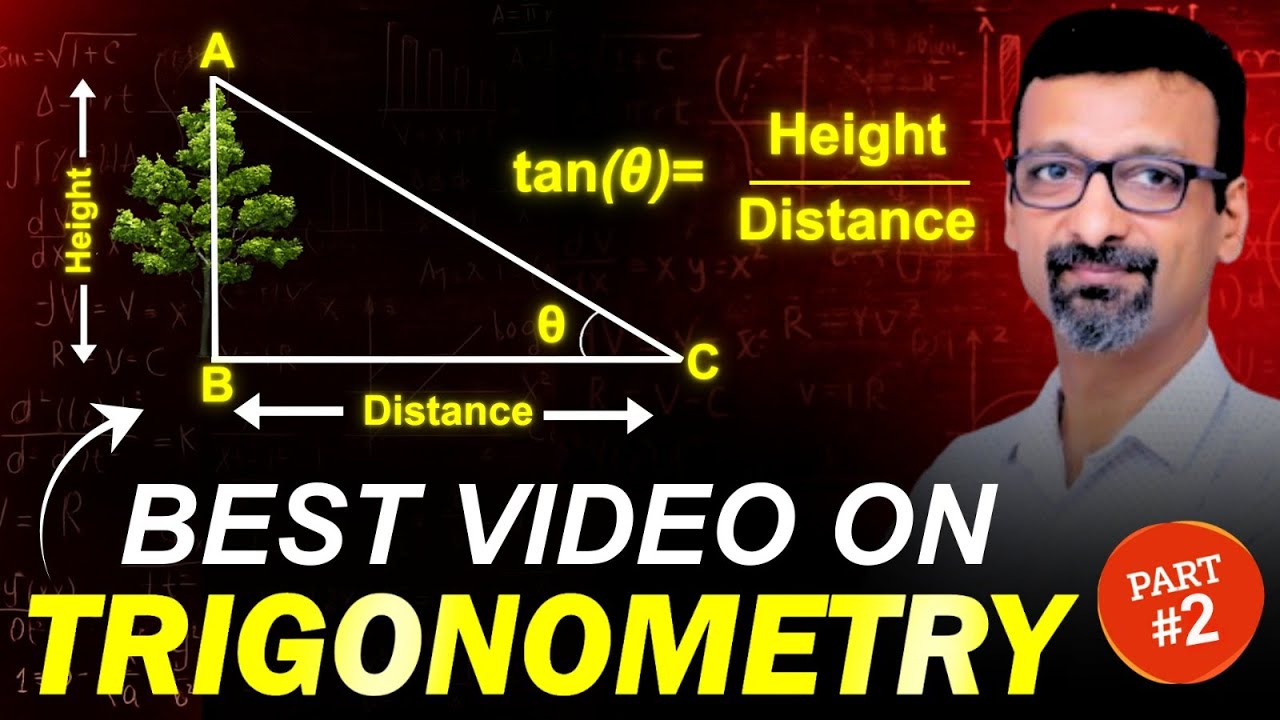 📐Trigonometry - Height and Distance Part 2 | CDS Maths | TA Maths ...