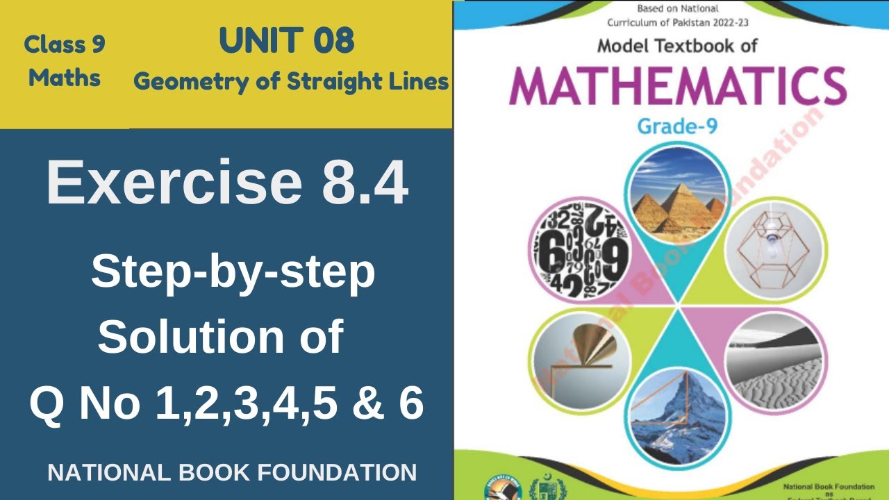 Solution of Chapter 8 Exercise 8.4 Question 1 to 6 in Urdu | Hindi Class 9 Maths Federal Board ...