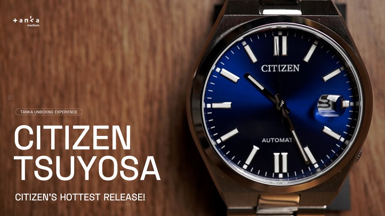 RILISAN TERBAIK DARI CITIZEN! Citizen Tsuyosa | Tanka Unboxing ...