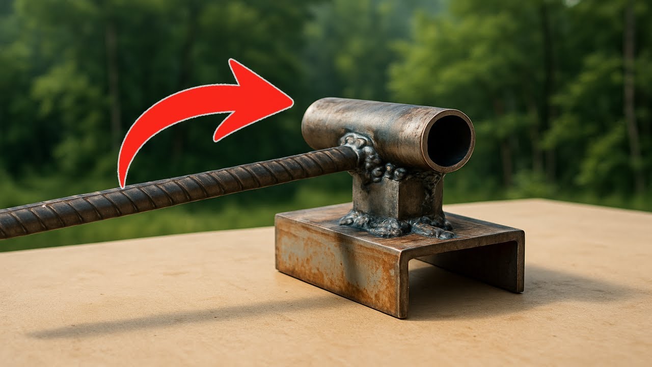 How DIY Tool Bends Rebar Into Iron Art – Without Power or Heat! - YouTube