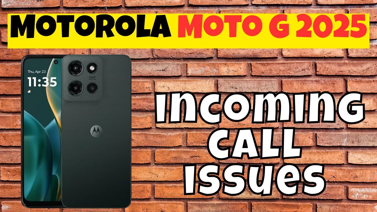 Motorola Moto G 2025 Incoming Call Problem || How to solve the incoming ...