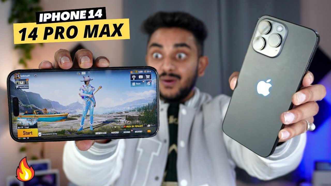 iPhone 14 Pro Max Gaming Test, Heating and Battery Test | Best Gaming ...