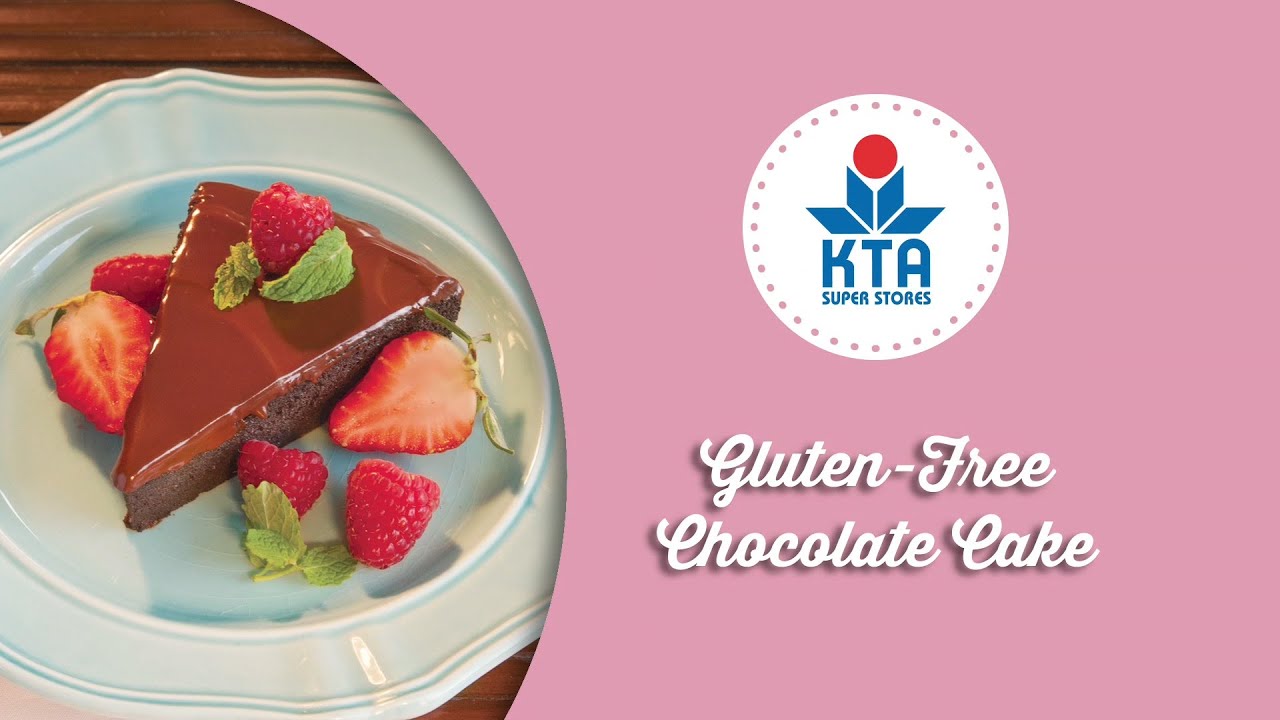 KTA Quick & 'Ono Recipes: Gluten-Free Chocolate Cake by Chef Amy - YouTube