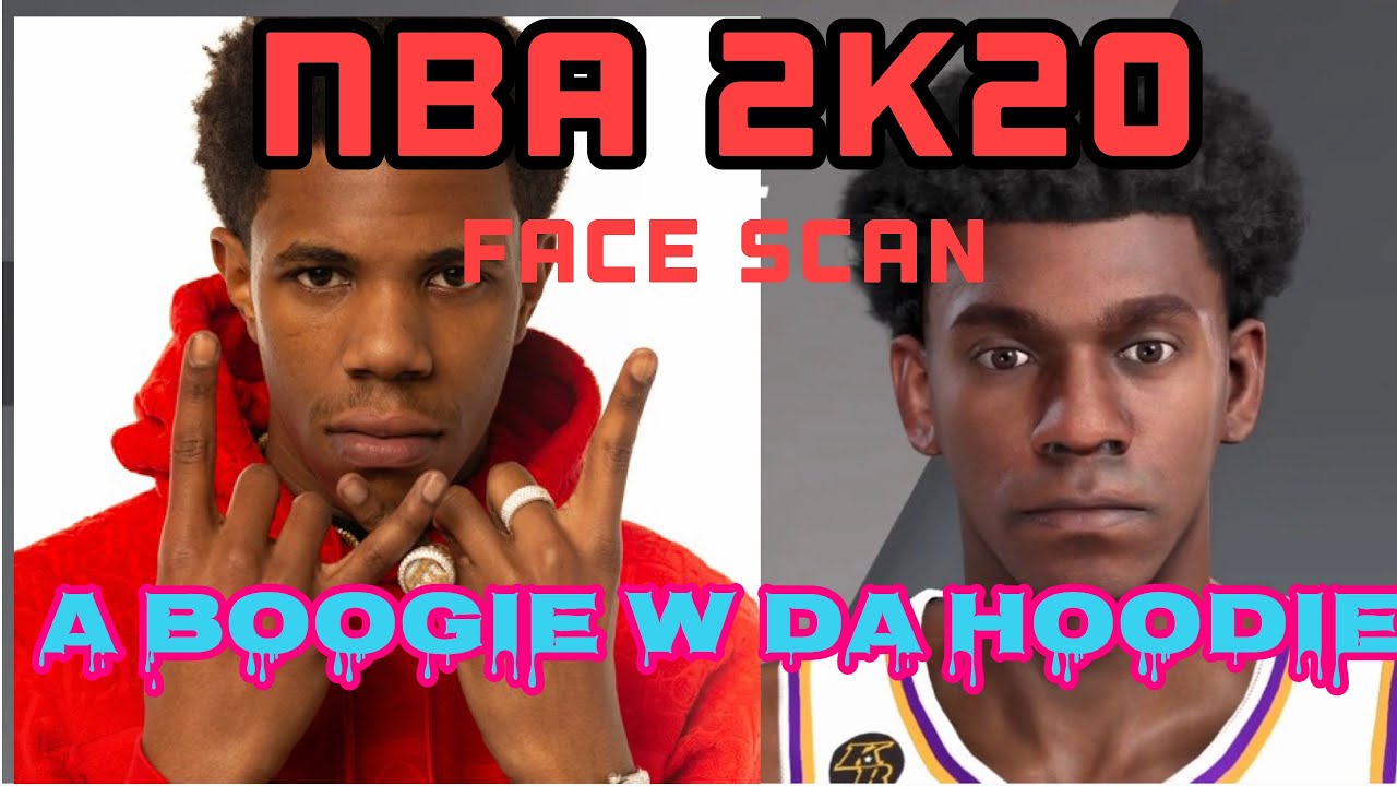 *New* NBA 2k20 A boogie face scan!!!(drippy) - YouTube
