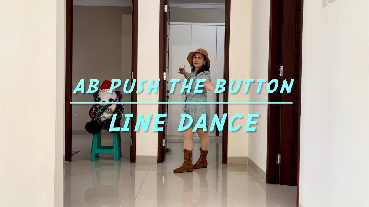AB Push The Button - Line Dance 💃 /Absolute Beginner /Janice Kim - YouTube