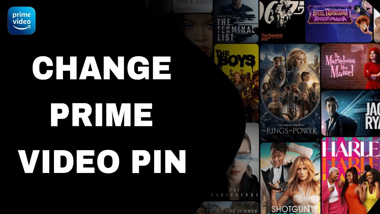How To Change Prime Video Pin On Prime Video App - YouTube