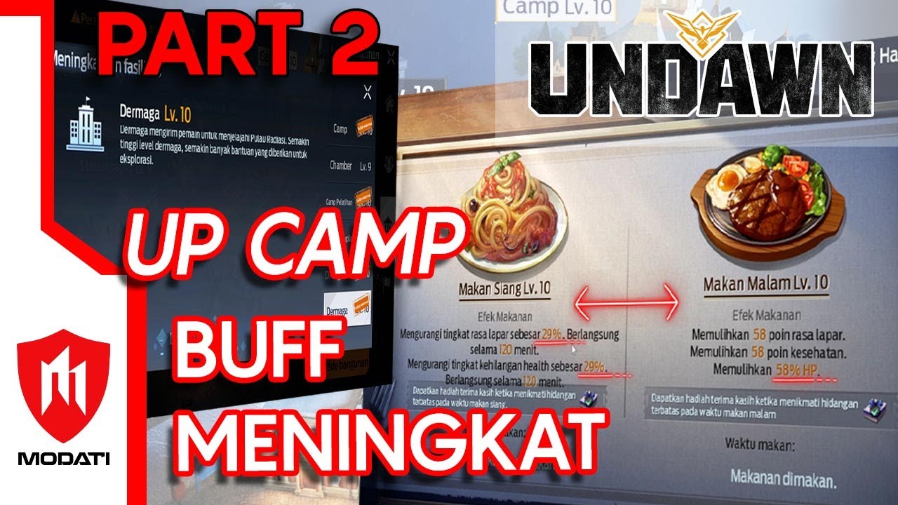 Tips Meningkatkan Buff dalam Camp Bagi Pemula Undawn Garena Part 2 ...