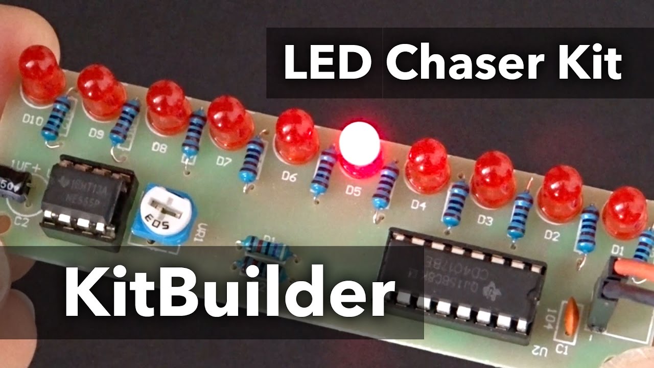 #2 Simple LED Chaser Kit - YouTube