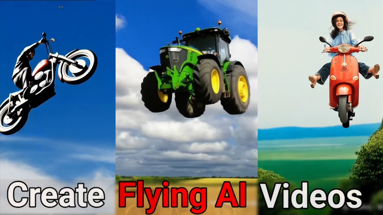 Flying Ai Video | New Trend Ai Editing Tutorial | Ai flying Tutorial ...