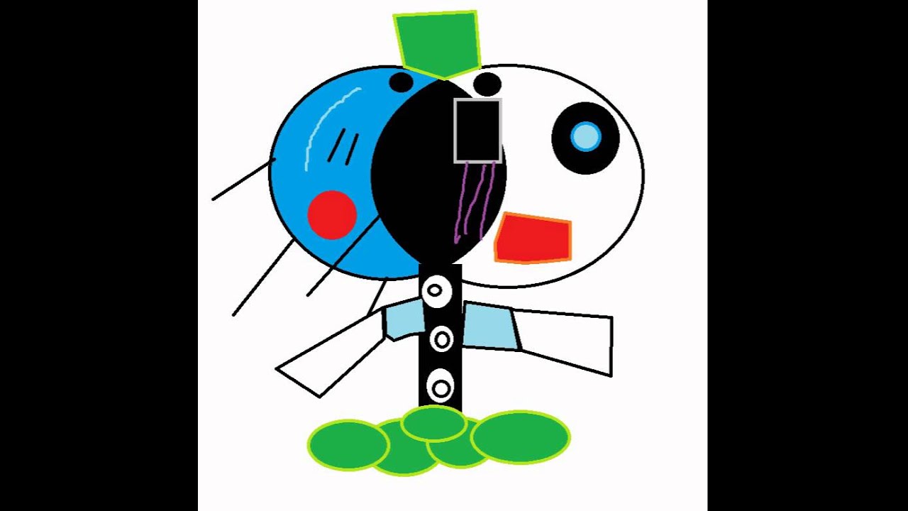 if fnaf bfdi undertale and plants vs zombies morphed togather - YouTube