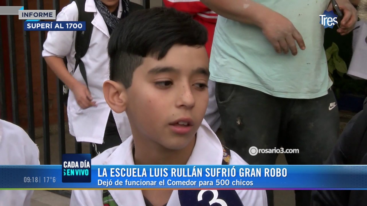 Escuela Luis Rullán sufrió un robo importante - YouTube