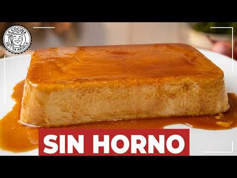 Con un SOBRE de FLAN 🍰😱 preparo esta TARTA de QUESO SIN HORNO | Súper CREMOSA y lista en 5 MINUTOS