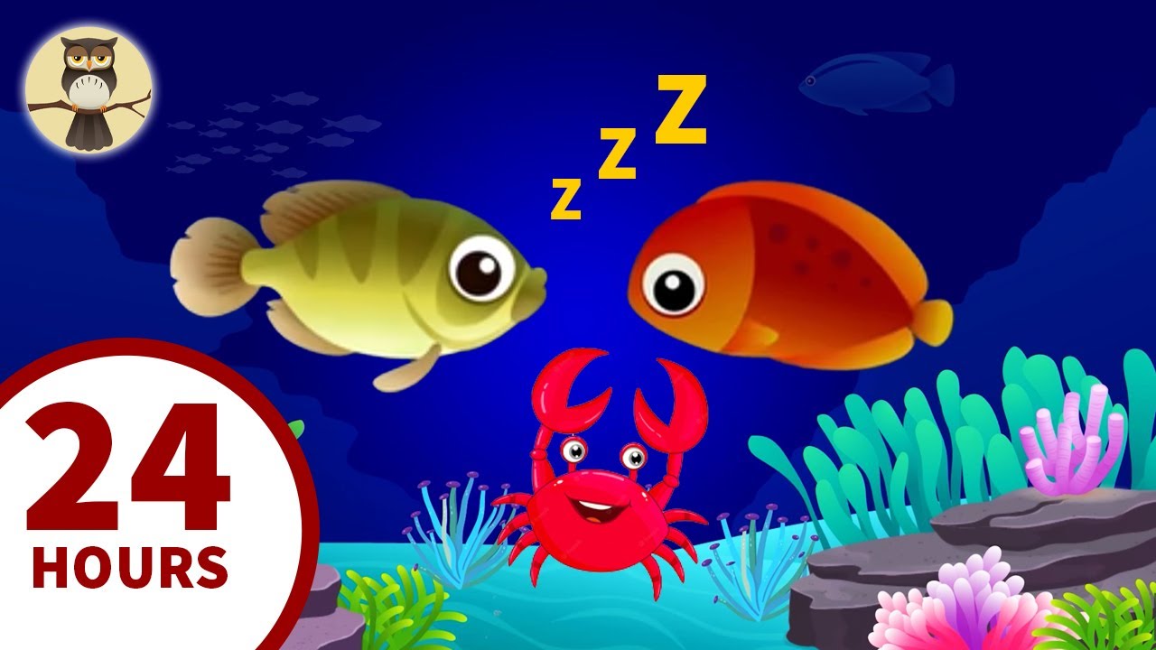 Lullaby for babies to go to sleep fish lullaby 4k Bedtime Lullabies ...