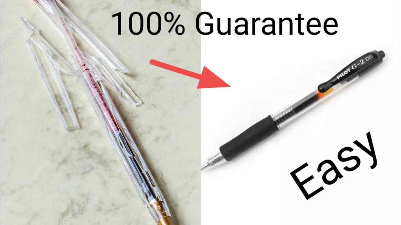 How To Fix Your Broken Pen to Broken't pen - YouTube