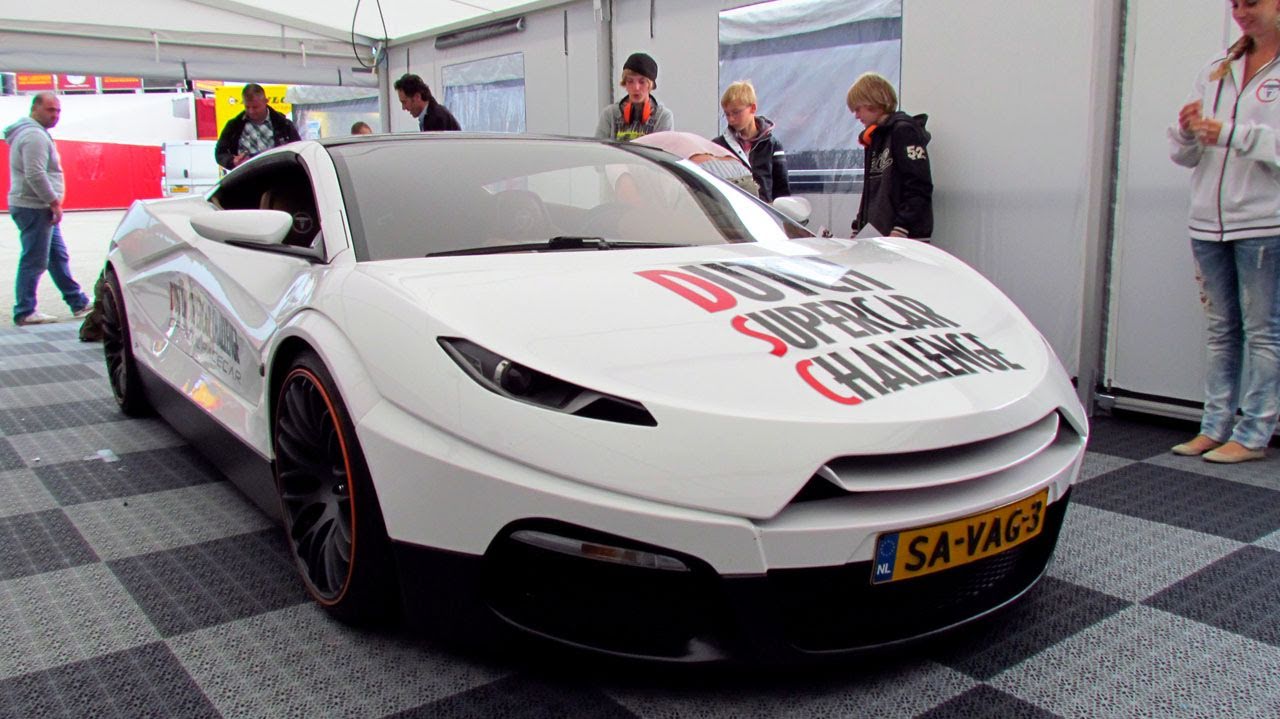 Savage Rivale Roadyacht GTS prototype @ Superleague Formula Paddock ...