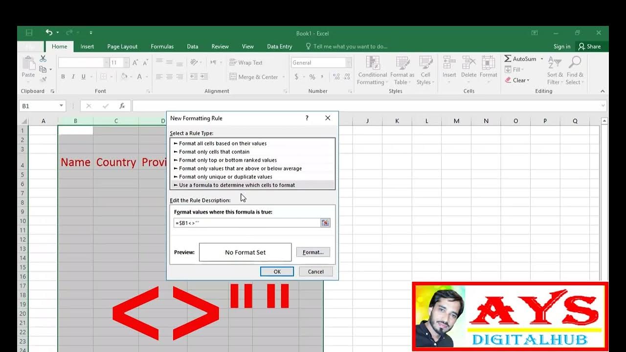 How to Apply Auto fit Borders in Excel - YouTube