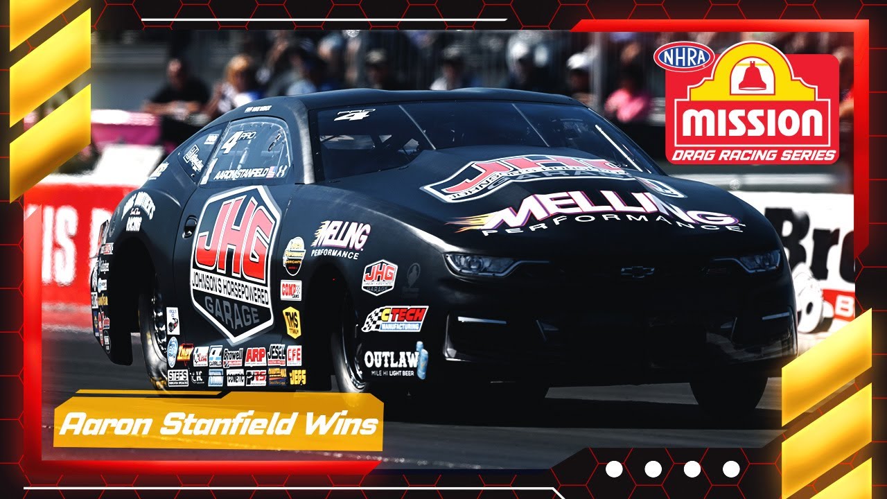 Aaron Stanfield completes the double-up in Indy - YouTube