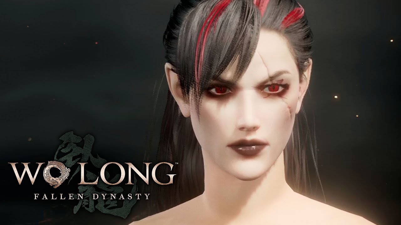 WOLONG FEMALE CHARACTER CREATION VAMPYRE GIRL - YouTube