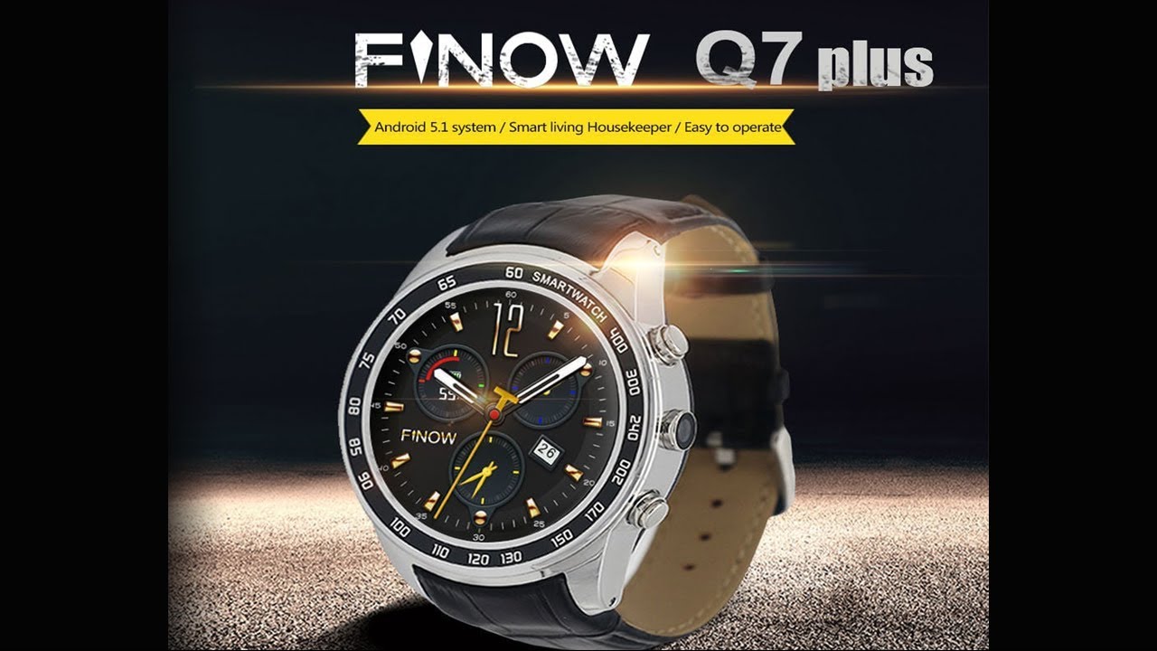 Talk Tech - Finow q7 Plus Smart 3G Android Watch First View - YouTube