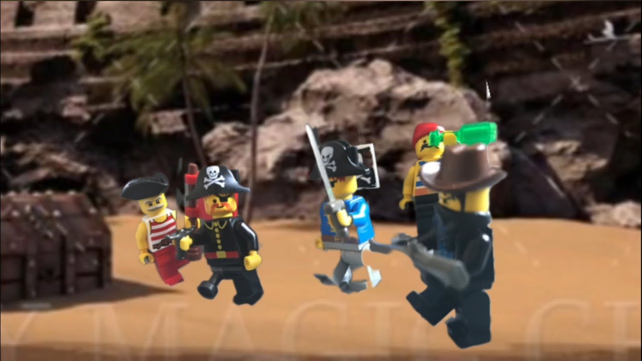 The Pirates of The Jolly Bricks ( A Lego StopMotion) - YouTube