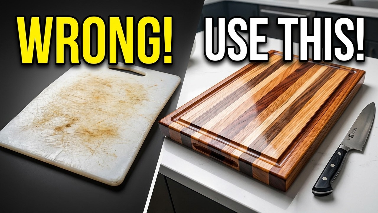 STOP Using the Wrong Cutting Board Material for Your Kitchen - YouTube