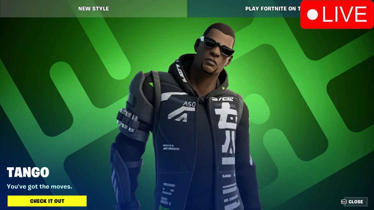 🔴 TANGO FORTNITE ITEM SHOP Today LIVE! (Fortnite Season 4) - YouTube