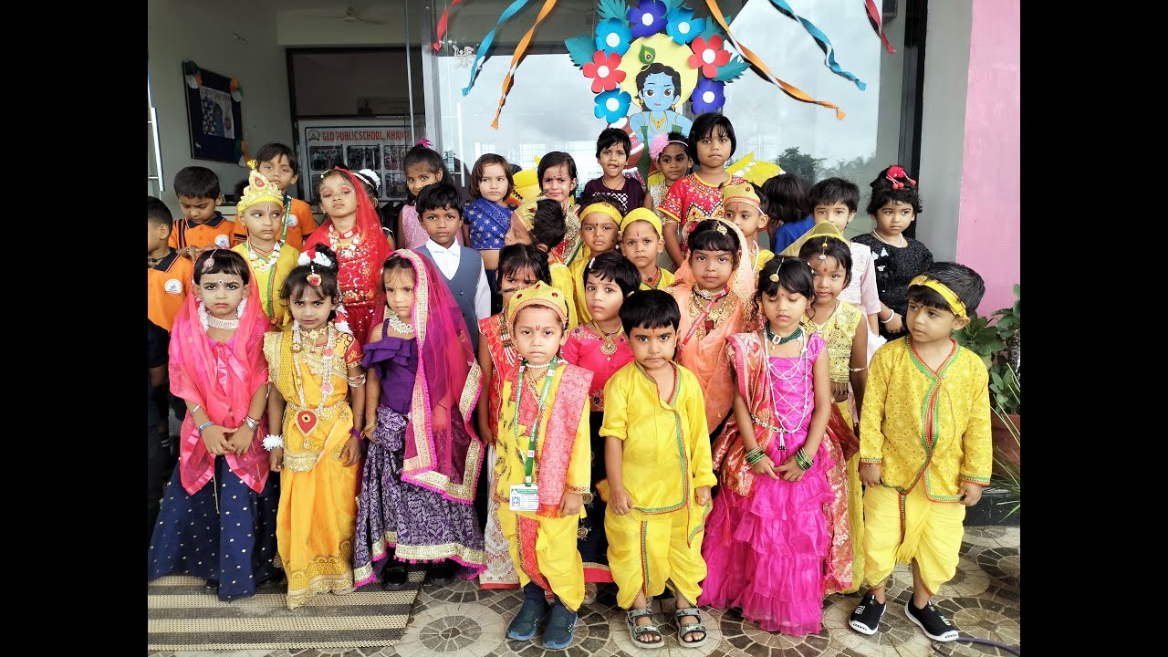 Krishna Janmashtami | GLD PUBLIC SCHOOL KHAIRTAL | 2024-25 - YouTube