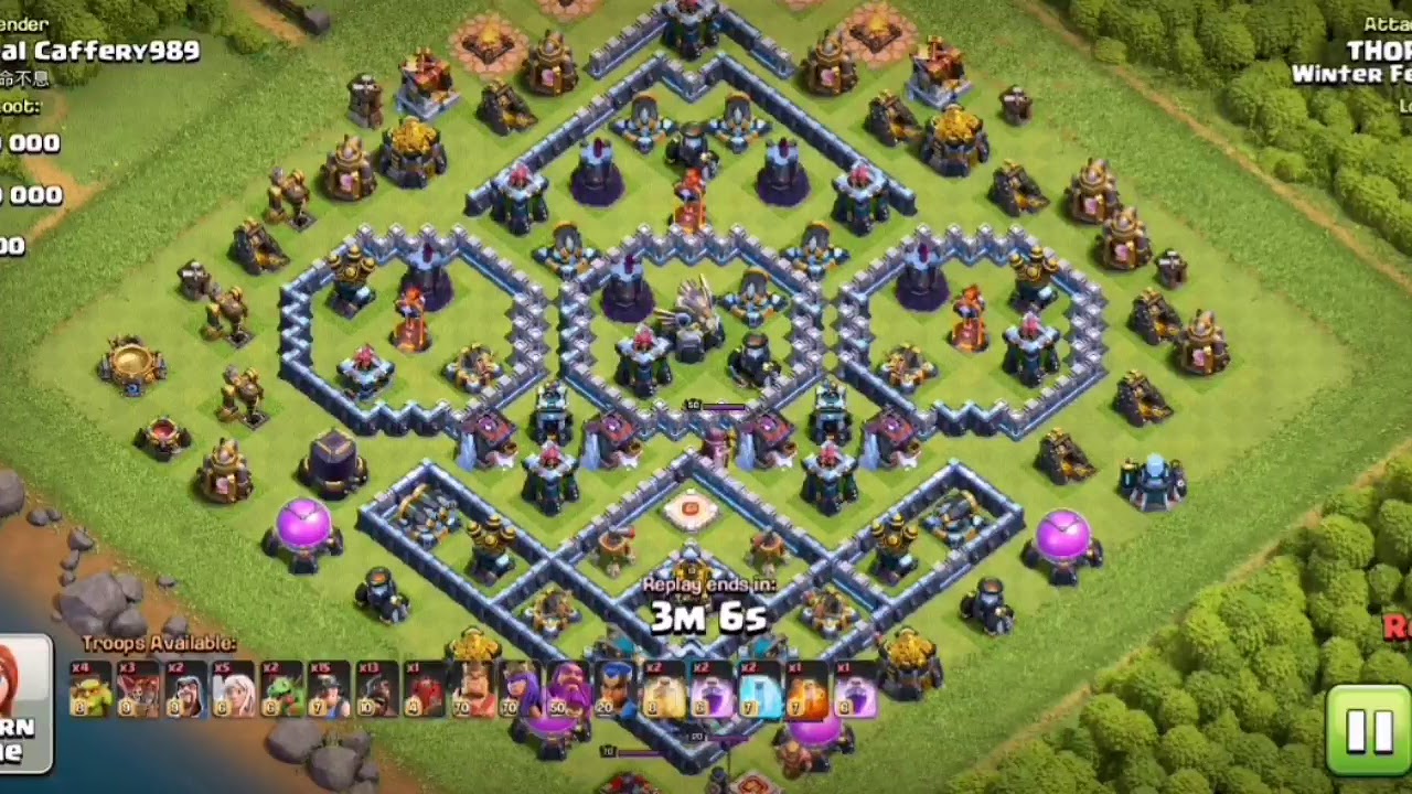 3 STARRING in LEGENDS LEAGUE in Clash of Clans - YouTube