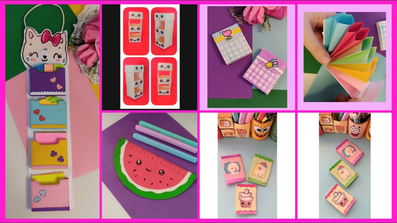 صنع اشياء بالورق اعمال يدوية بالورق صنع منظم ادوات بالورق افكار وحيل Diy Paper Craft Youtube