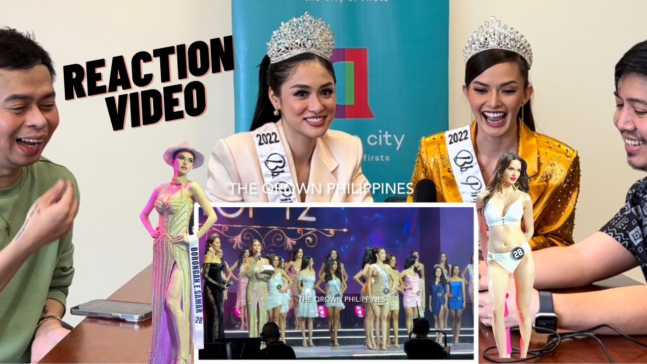 GABBY BASIANO REACTS to her FULL PERFORMANCE | Bb. Pilipinas 2022 - YouTube