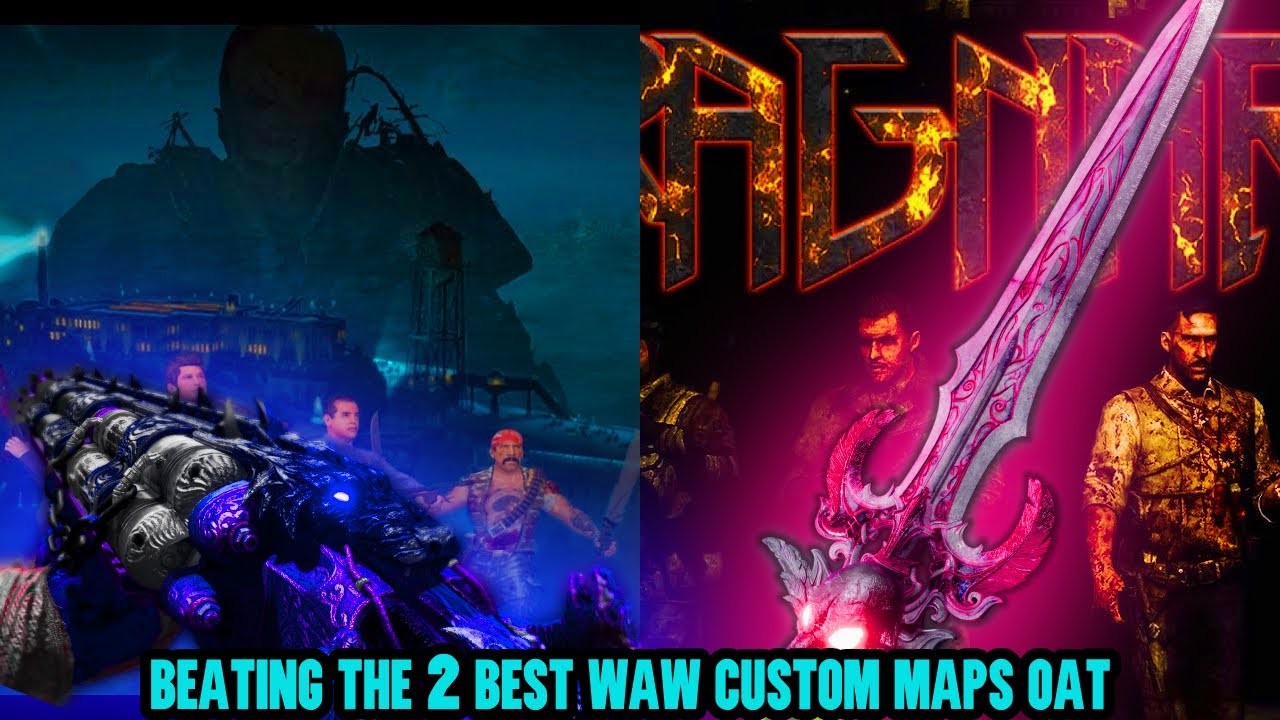 BEATING the 2 BEST world at war CUSTOM MAPS - YouTube