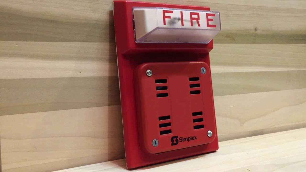 Review Of The Simplex 2901-9838 With A 4903-9101 Strobe Plate - YouTube