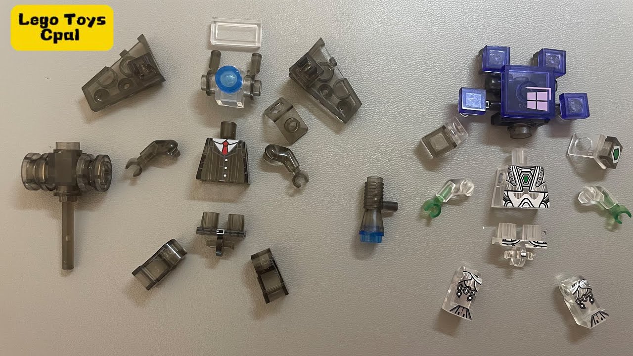 LEGO Skibidi Toilet Titan | Cameraman VS Computer Man | Unofficial Lego ...