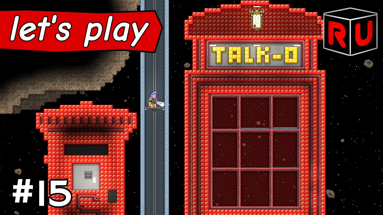 The Jolly British Stereotype Build! | Let's play Starbound Asteroid Base ep 15 - YouTube