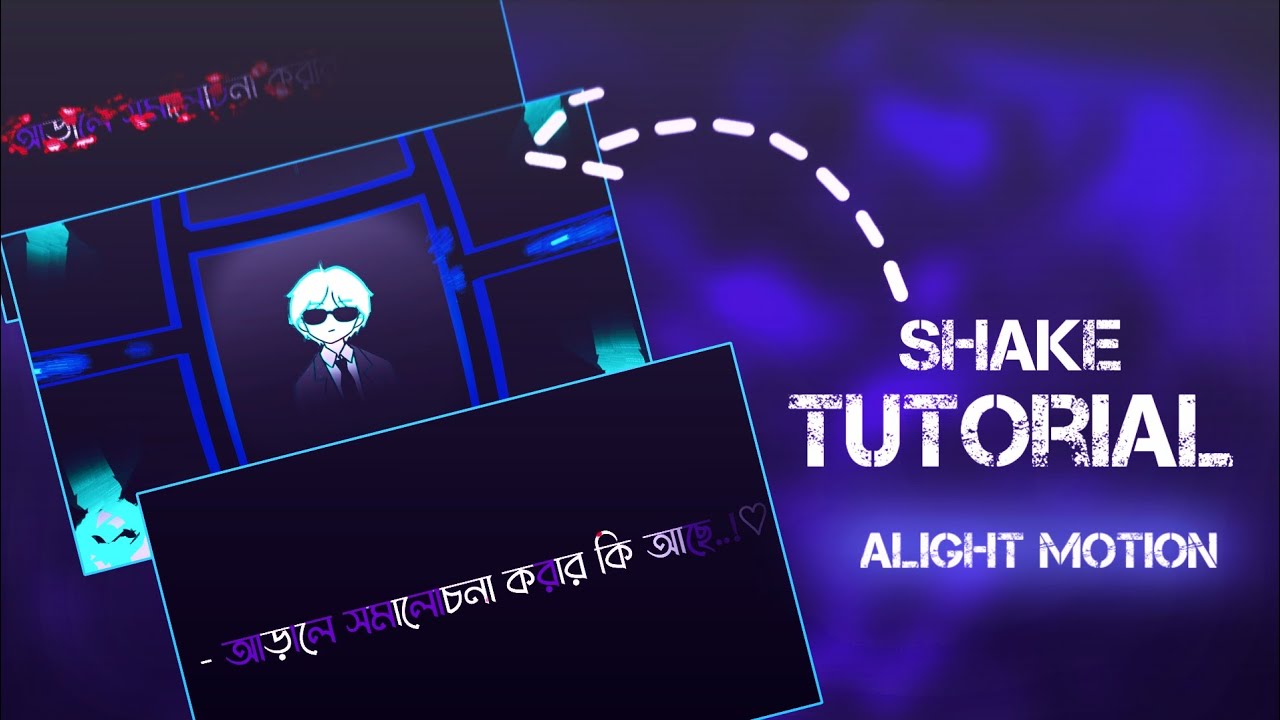 New Shake Effect Tutorial..! 🎇 Alight Motion - YouTube