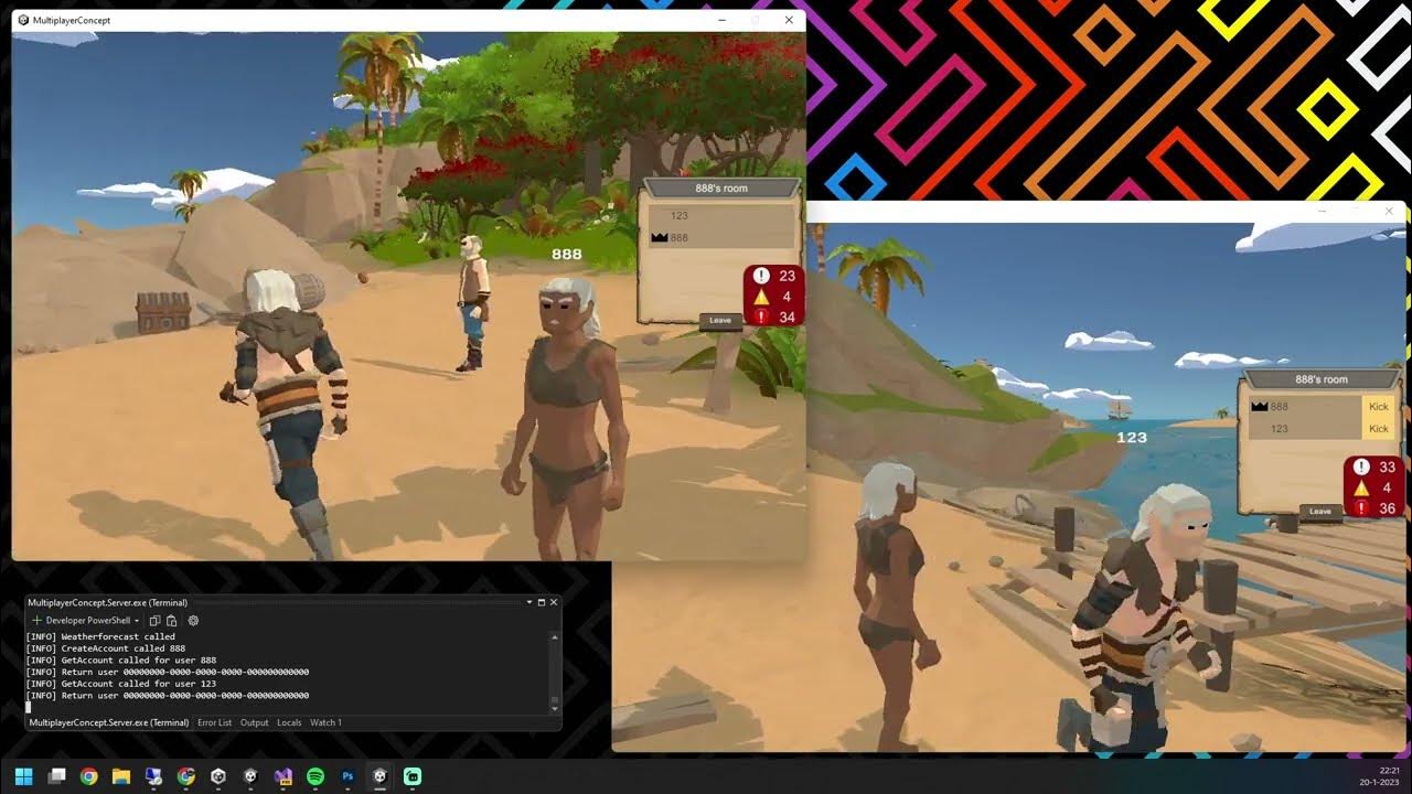 Unity Multiplayer Matchmaking Lobby (Alteruna) - YouTube