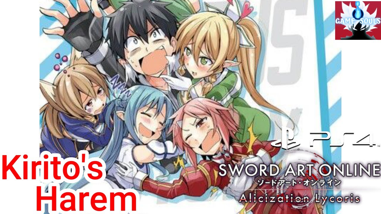 SWORD ART ONLINE: ALICIZATION LYCORIS | HAREM DE KIRITO | GAMEPLAY ...